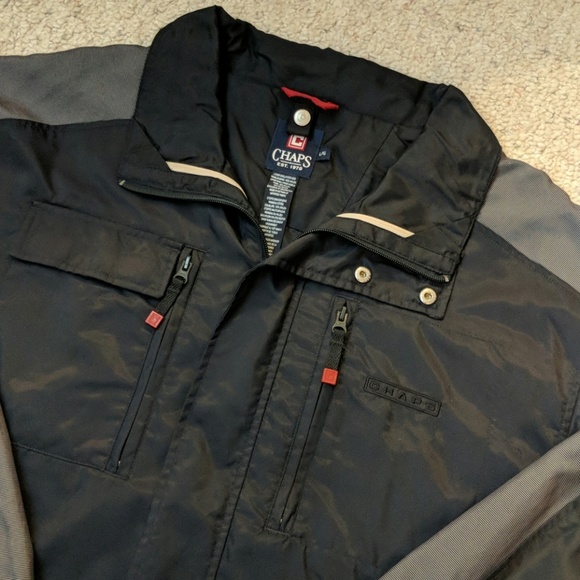 Chaps | Jackets & Coats | Chaps Nylon Jacket Mens Size L Large | Poshmark